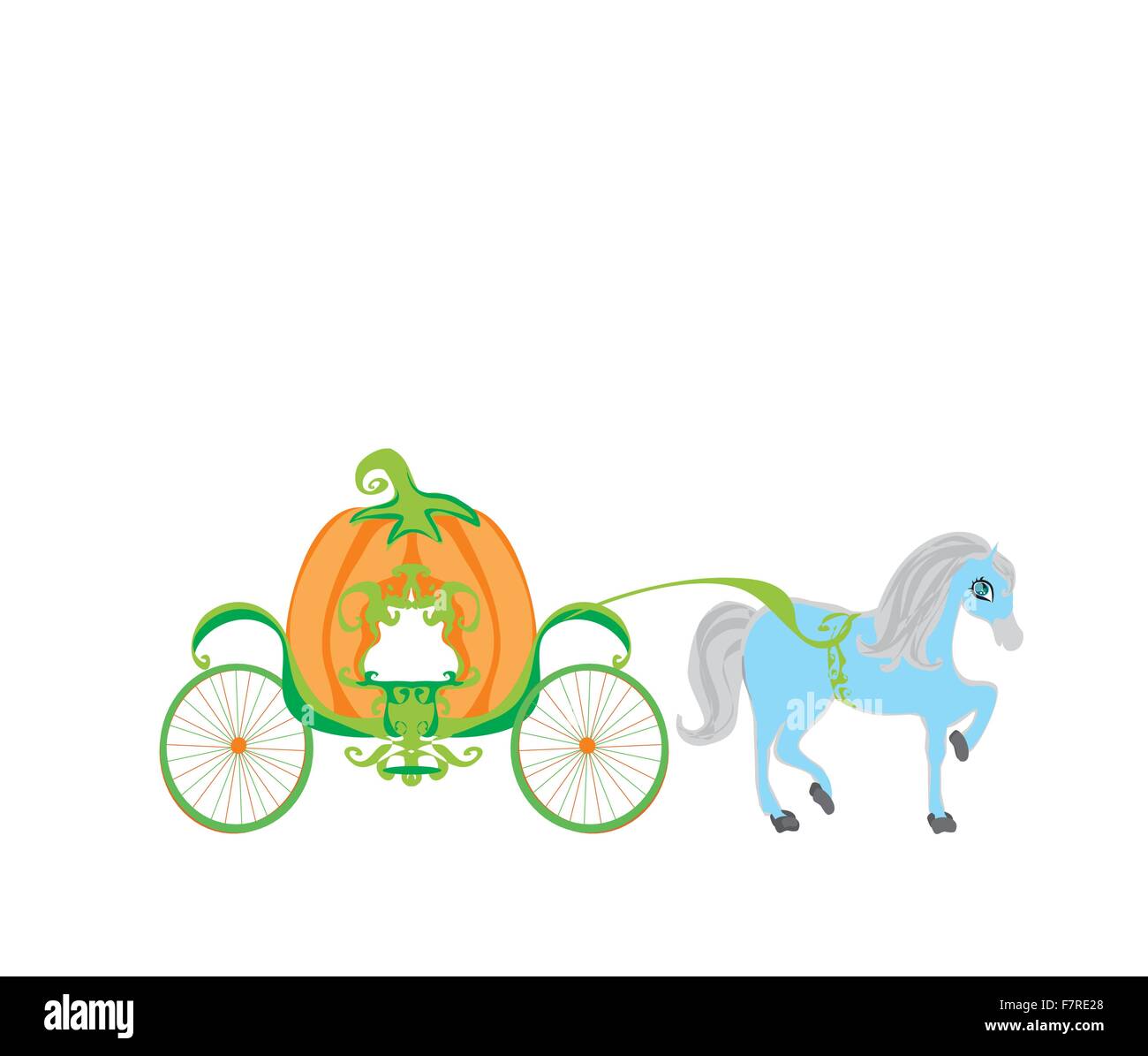 Cinderella Pumpkin Carriage Clipart