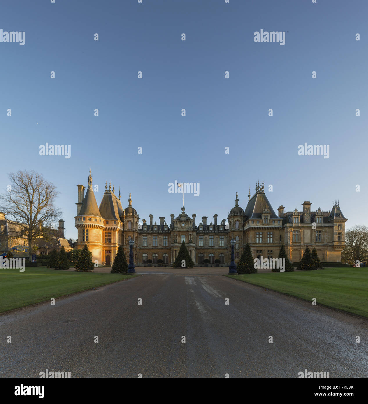 Exterior view of Waddesdon Manor, Buckinghamshire Stock Photo - Alamy