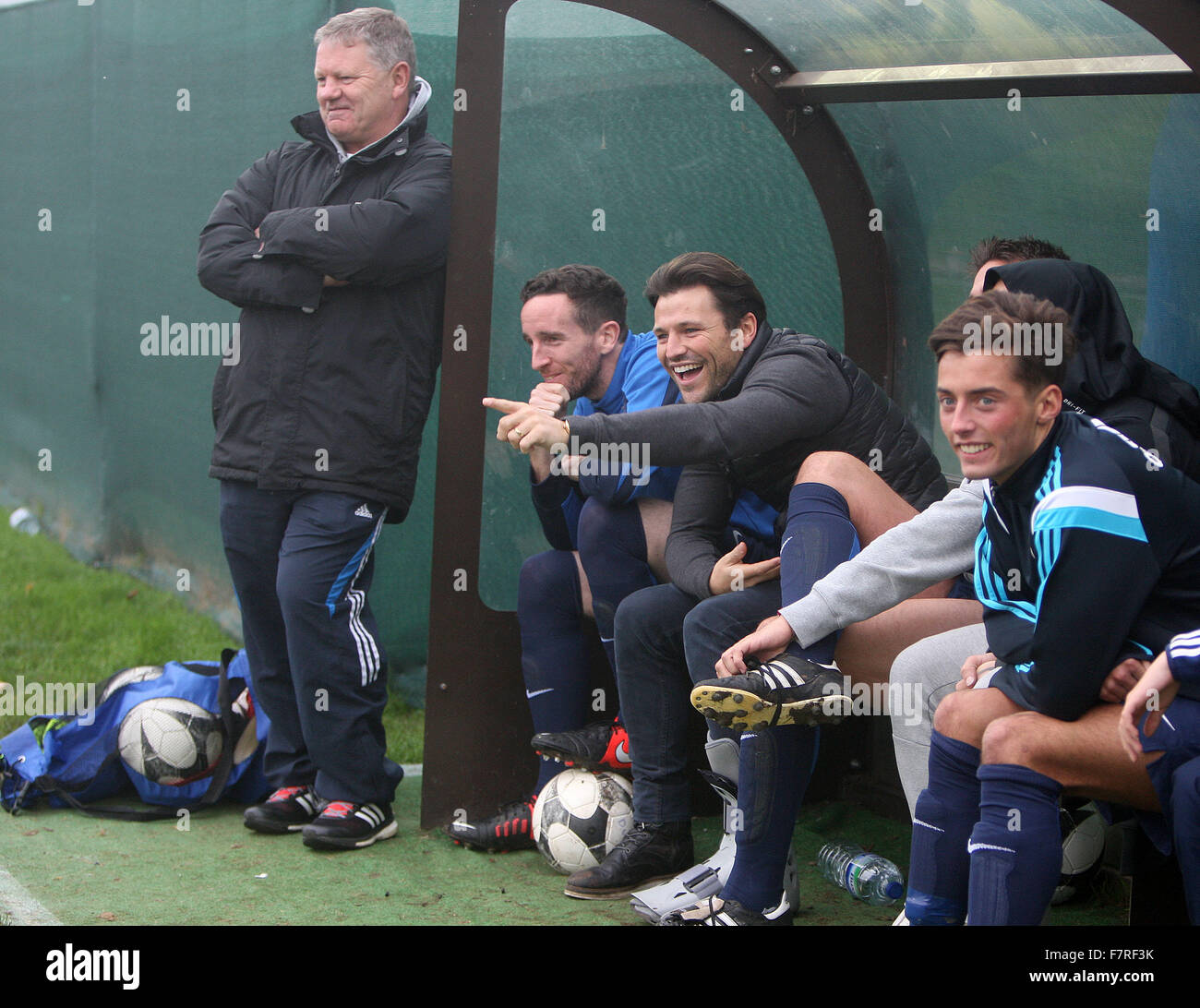 TV/Radio Star and EX TOWIE's Mark Wright manages his Essex FC team to a ...