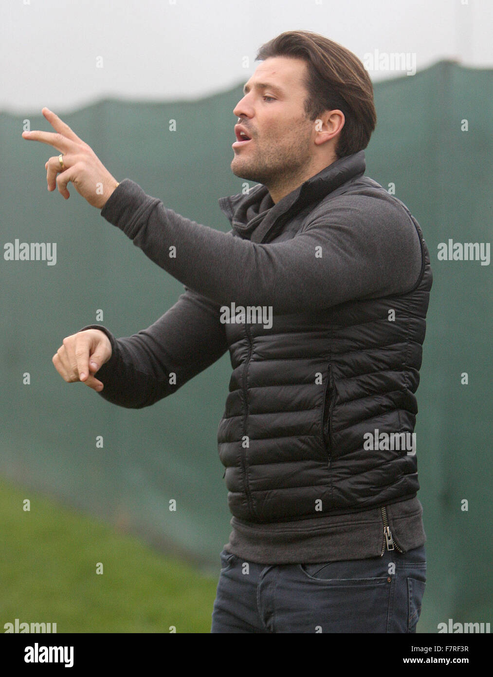 TV/Radio Star and EX TOWIE's Mark Wright manages his Essex FC team to a ...