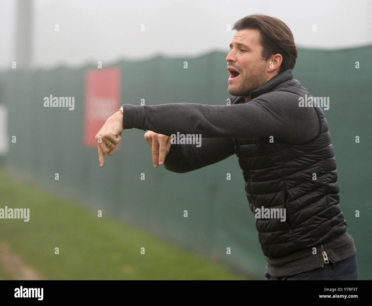 TV/Radio Star and EX TOWIE's Mark Wright manages his Essex FC team to a ...