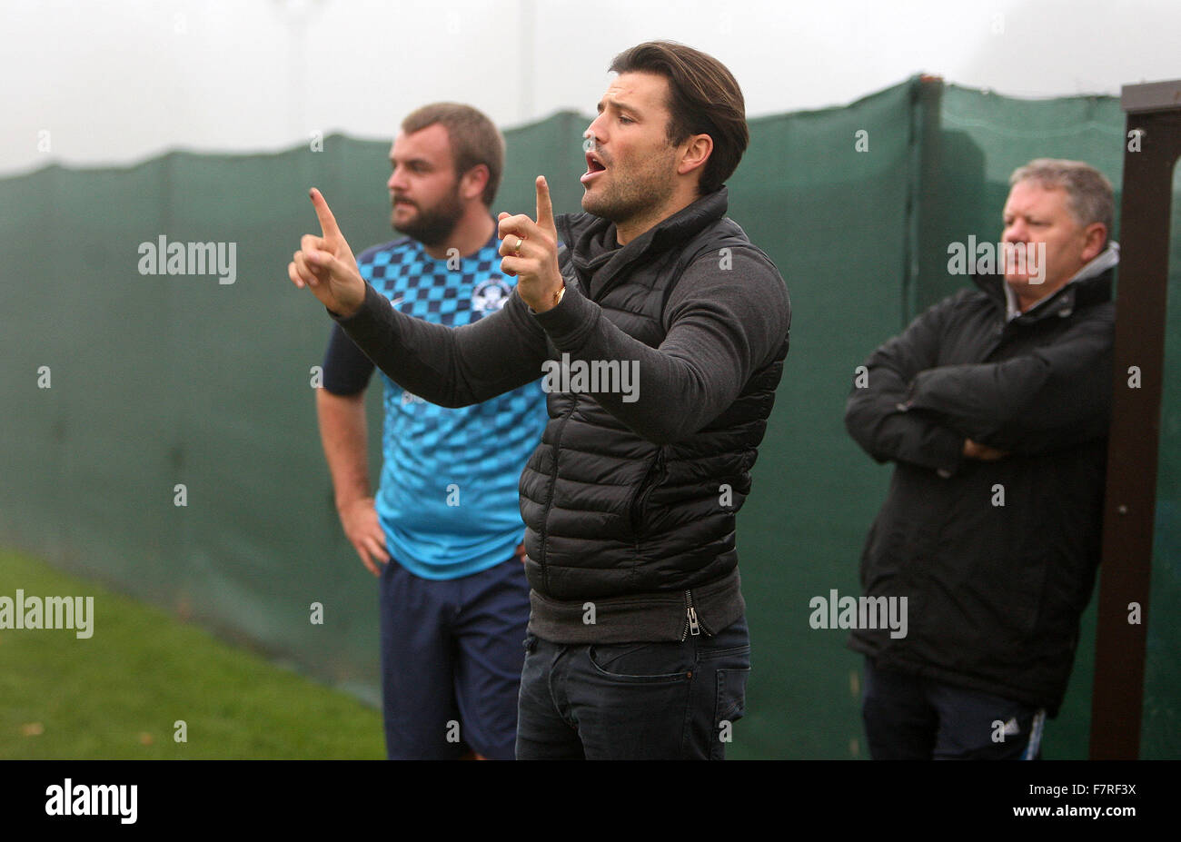 TV/Radio Star and EX TOWIE's Mark Wright manages his Essex FC team to a ...