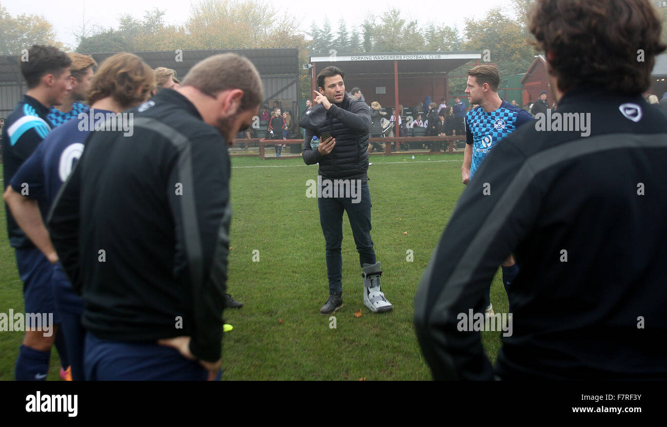 TV/Radio Star and EX TOWIE's Mark Wright manages his Essex FC team to a ...