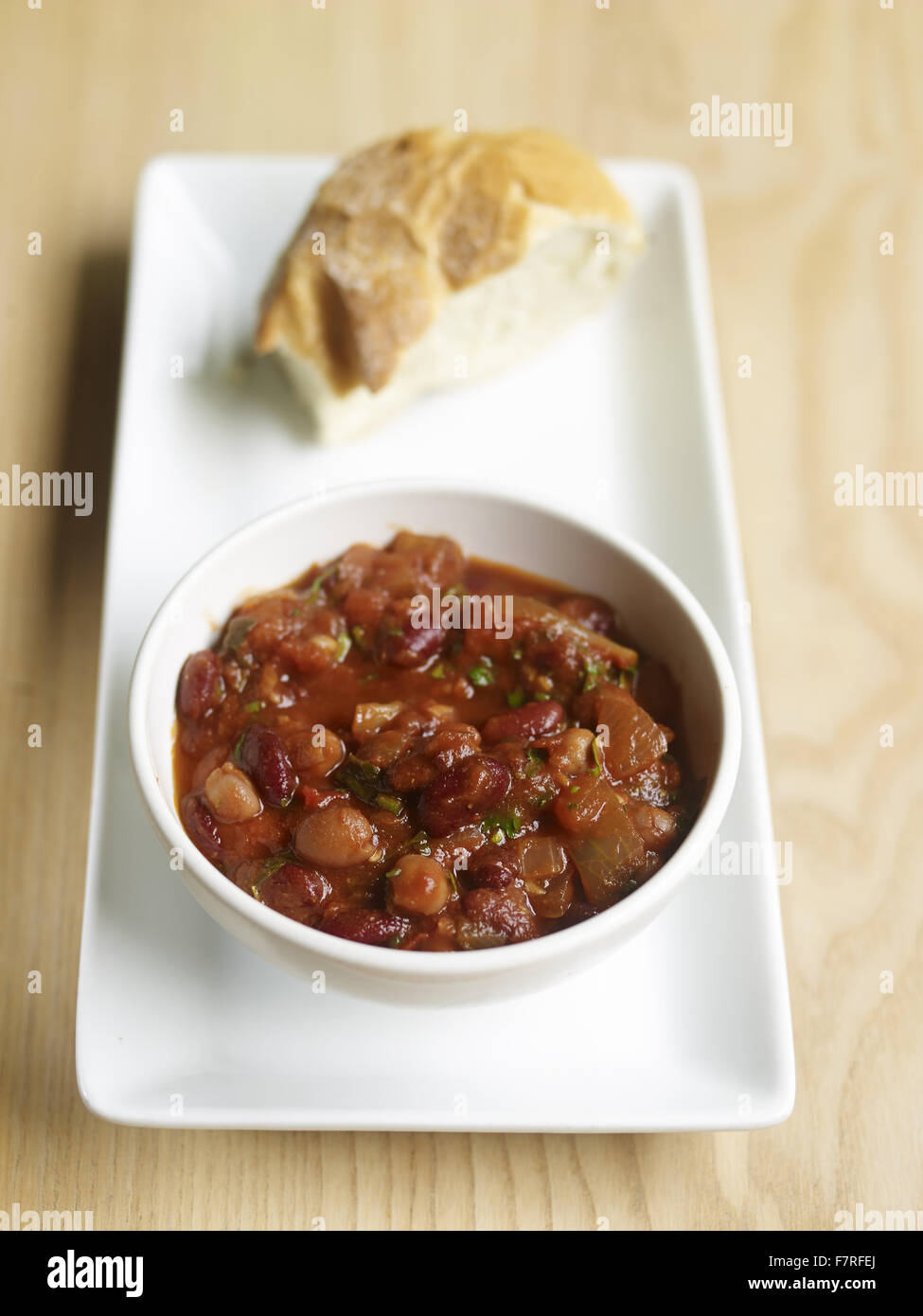 BBQ bean one pot photographed for the National Trust Spring 2015 ...