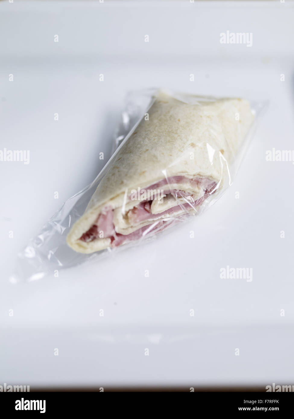 Ham wrap photographed for the National Trust Spring 2015 Cookbook Stock ...