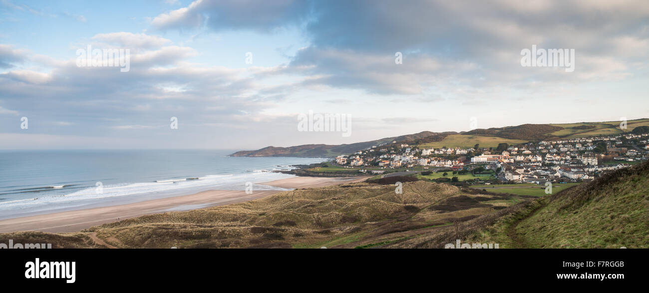 Woolacombe Bay, Devon Stock Photo - Alamy