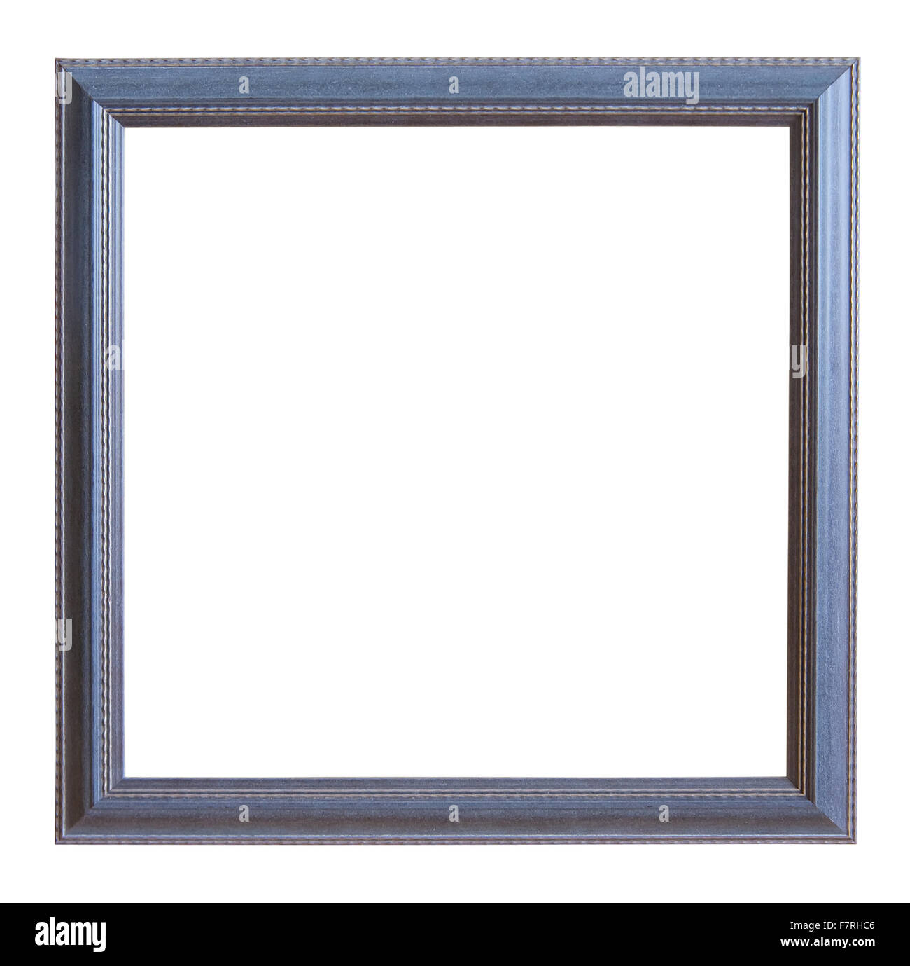 Modern grey picture frame, isolated with clipping path Stock Photo - Alamy