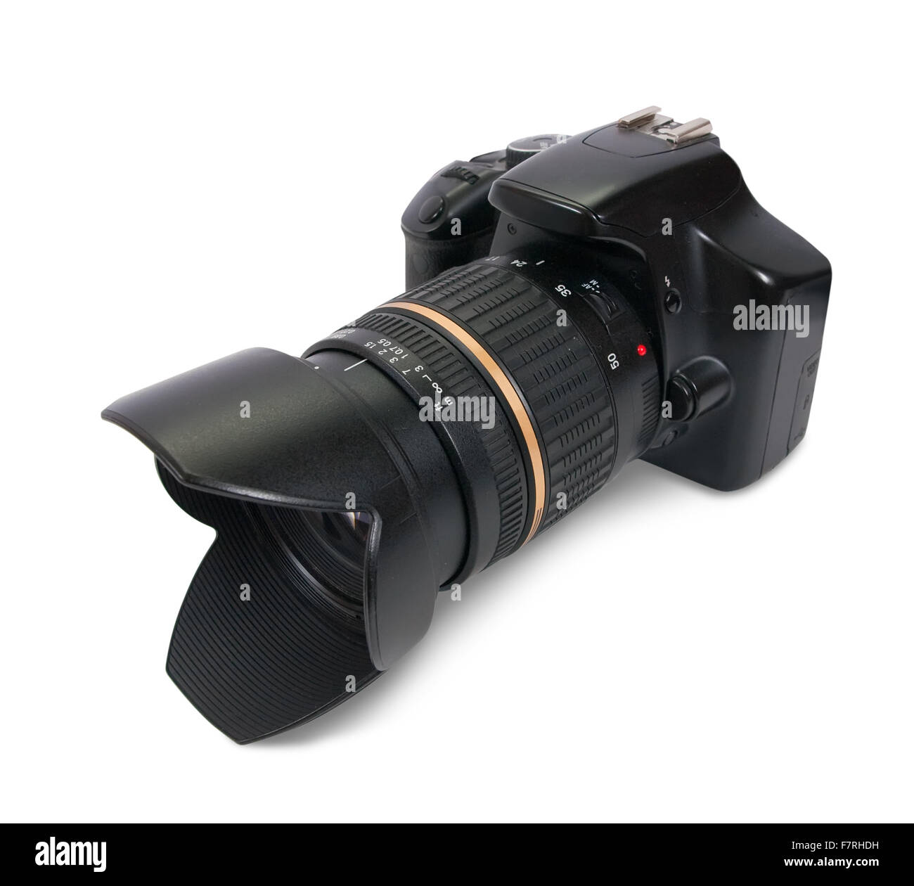 digital photocamera. Isolated over white with clipping path Stock Photo ...