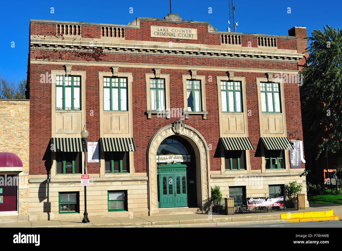 Originally the Lake County Criminal Court Building. The structure is ...