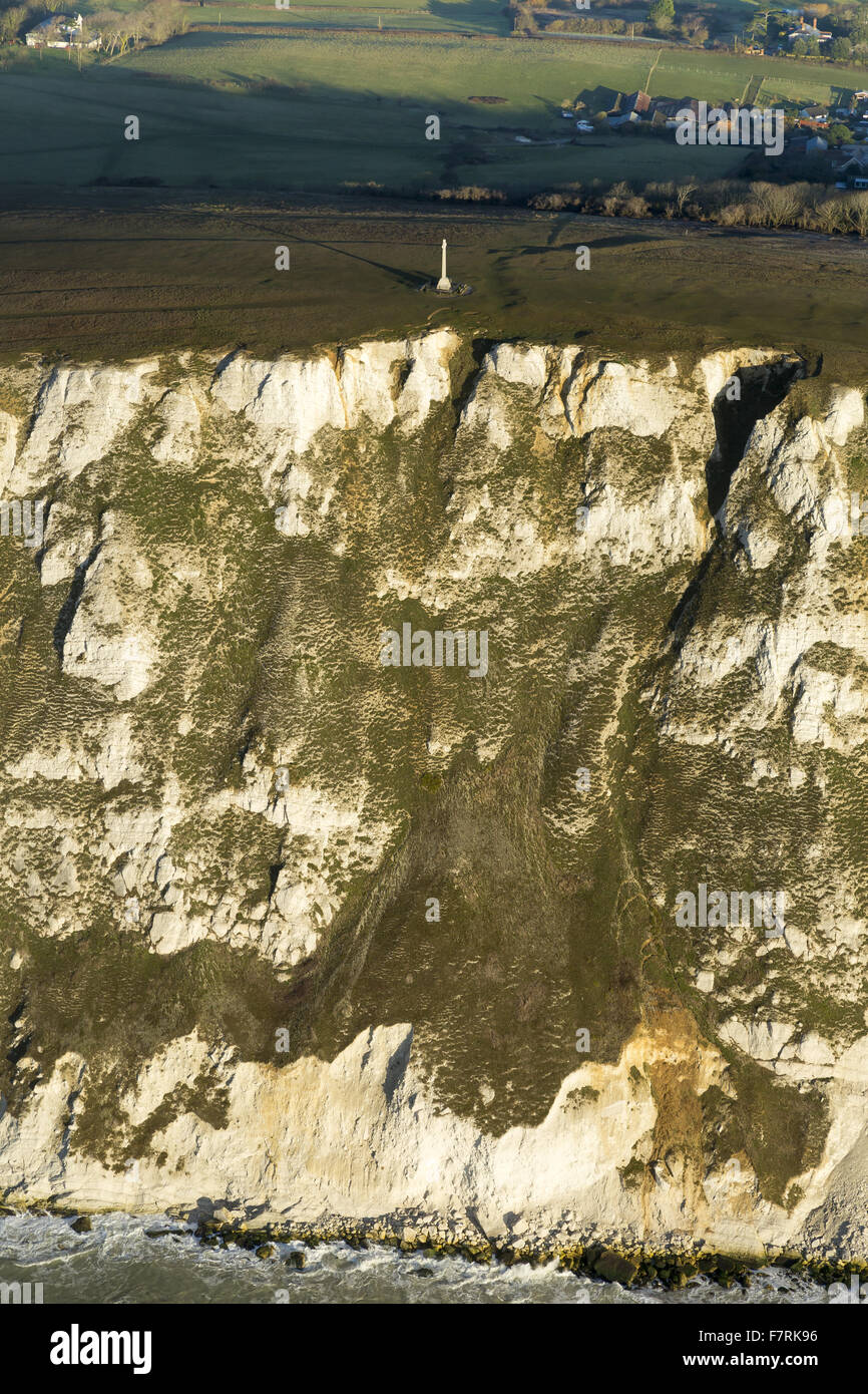 An aerial view of Tennyson Down, Isle of Wight Stock Photo - Alamy