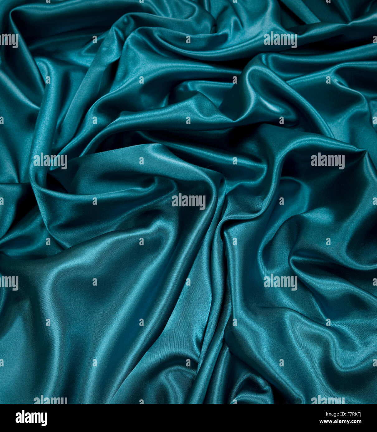 Blue Satin Background Stock Photo - Alamy