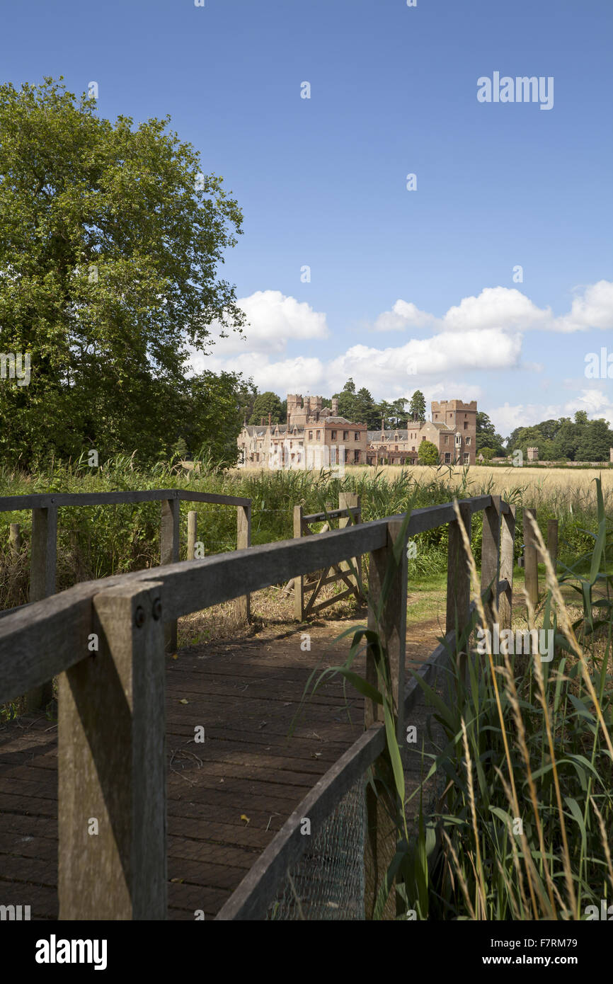 Oxburgh Hall, Norfolk. Oxburgh was built in 1482 by the Catholic ...