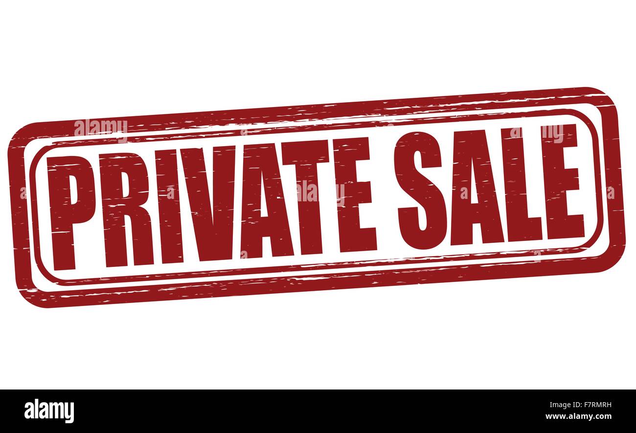 Private sale sign hi-res stock photography and images - Alamy