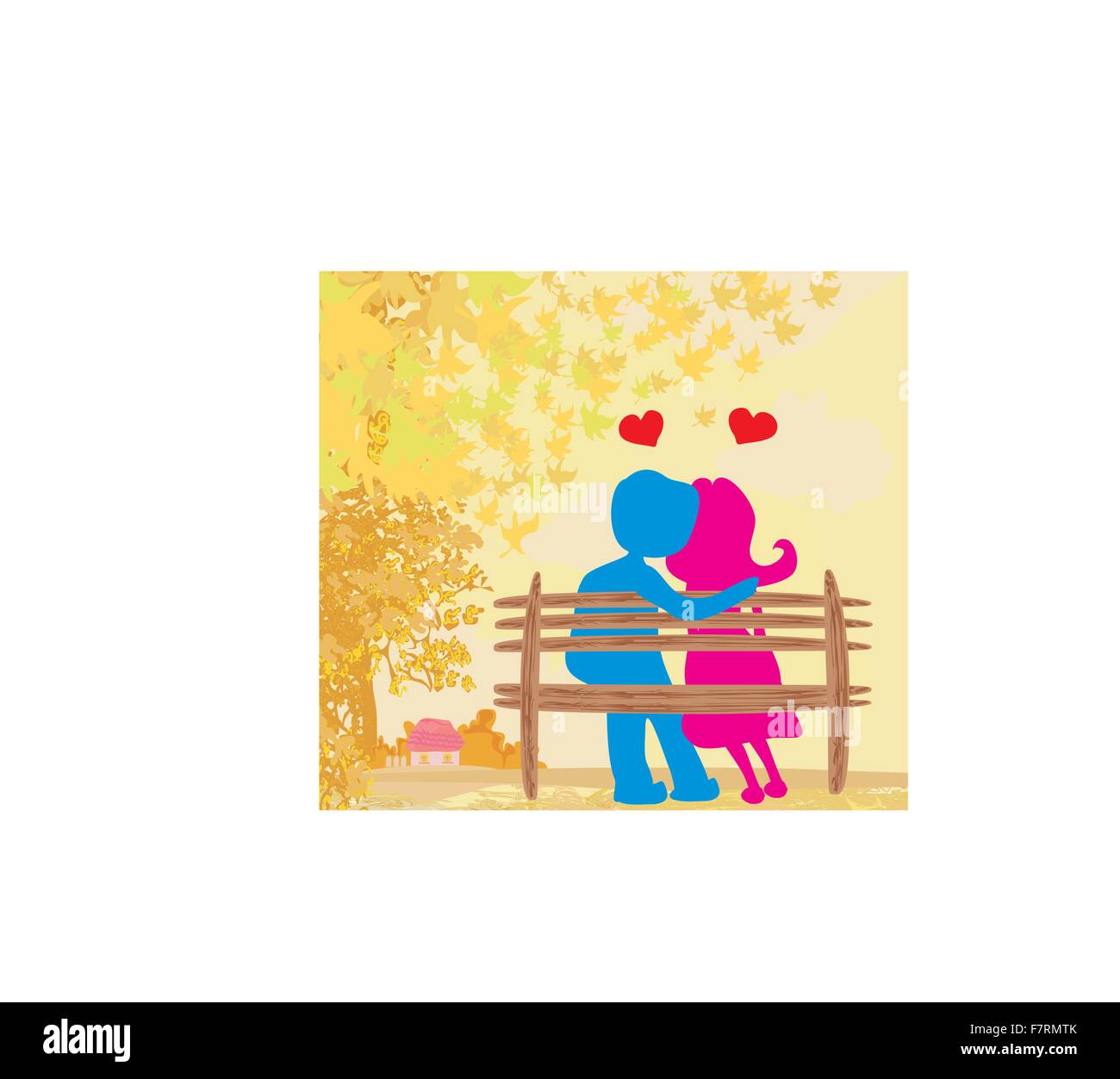 Autumn lover Cut Out Stock Images & Pictures - Alamy