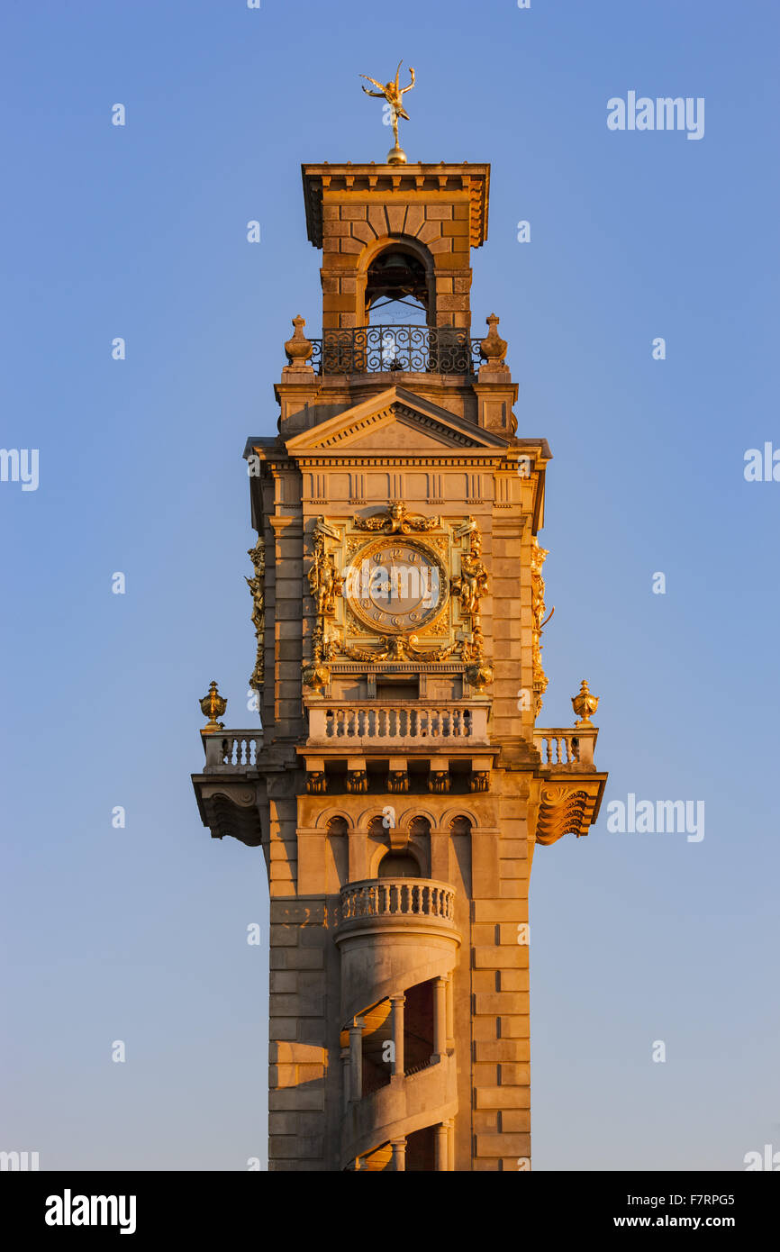 The Clock Tower at Cliveden, Buckinghamshire. Nestled high above the ...