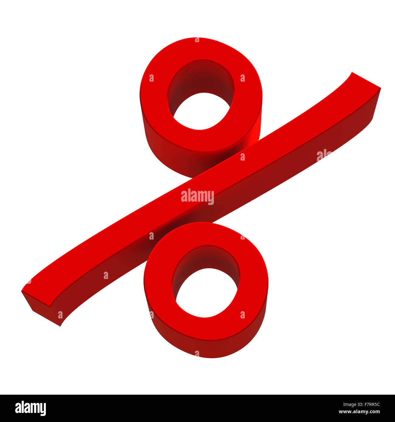 Red percent sign Stock Photo - Alamy