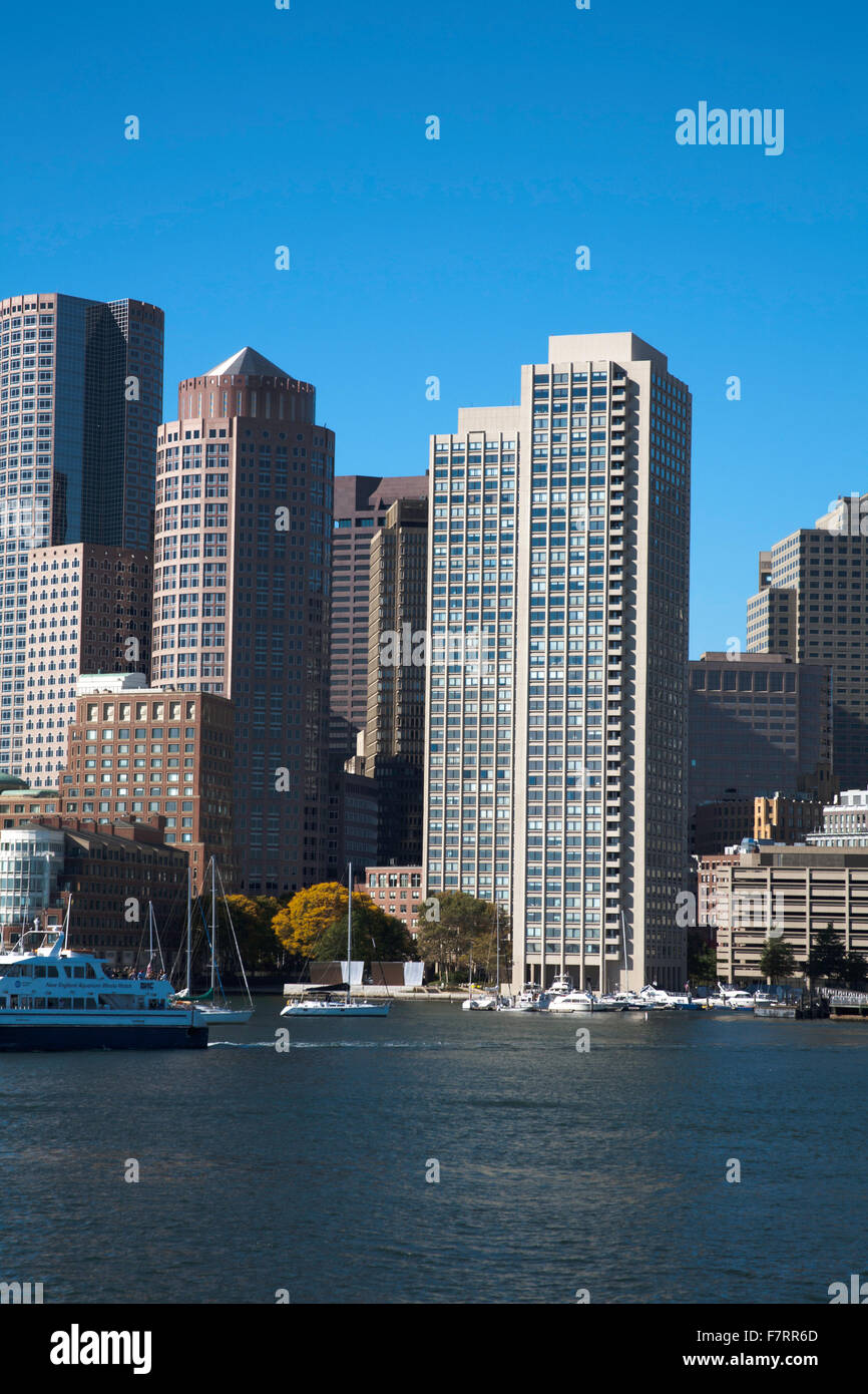 High Rise office buildings The Waterfront Boston Massachusetts USA ...