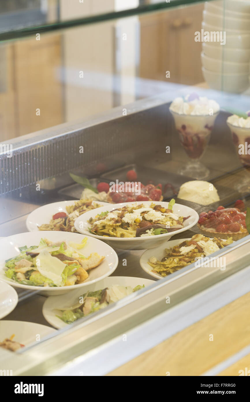 The Landemare cafe at Chartwell, Kent. The cafe is named after Georgina ...