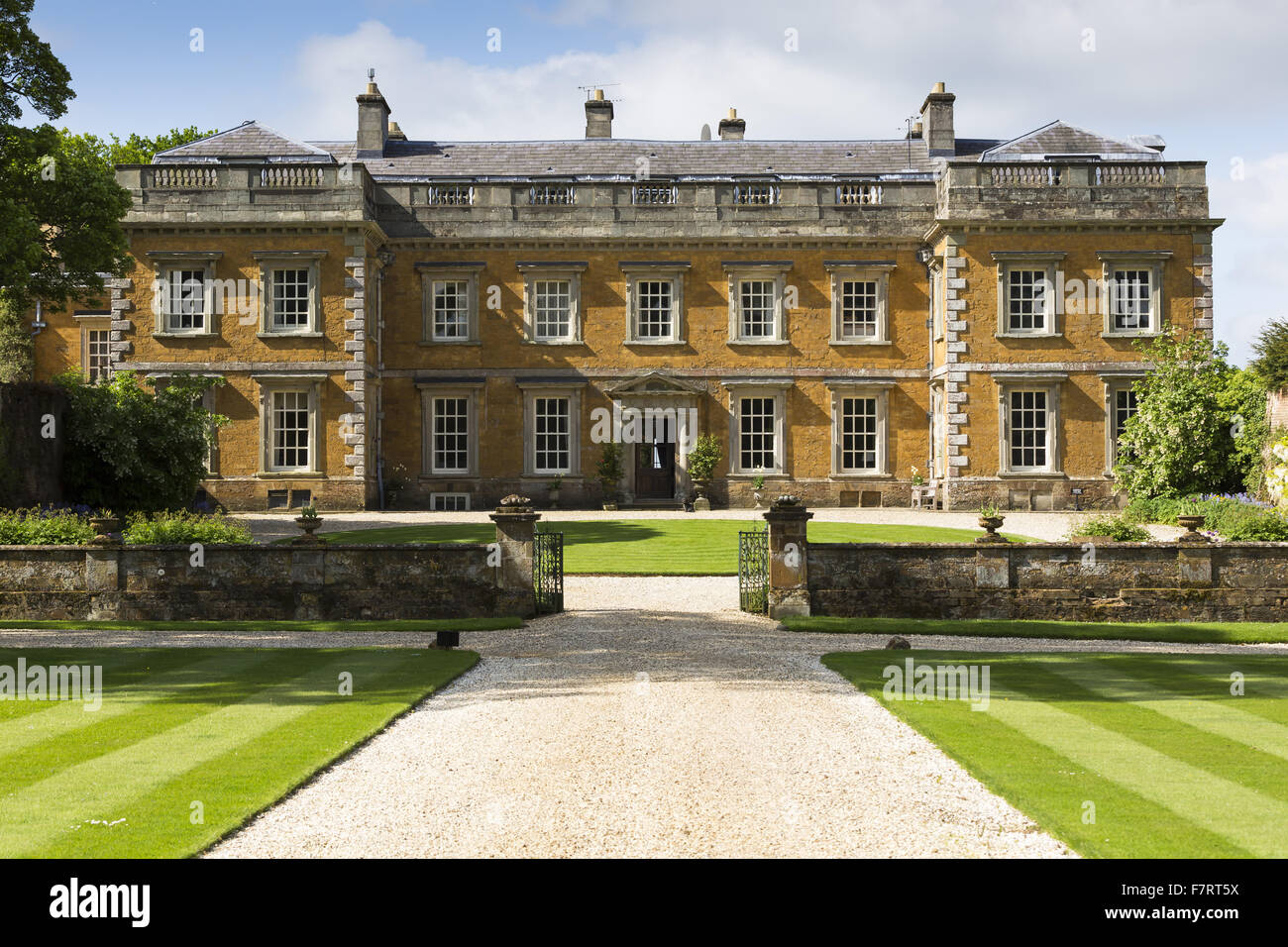 Farnborough Hall, Warwickshire. Farnborough Hall is a honey-coloured ...