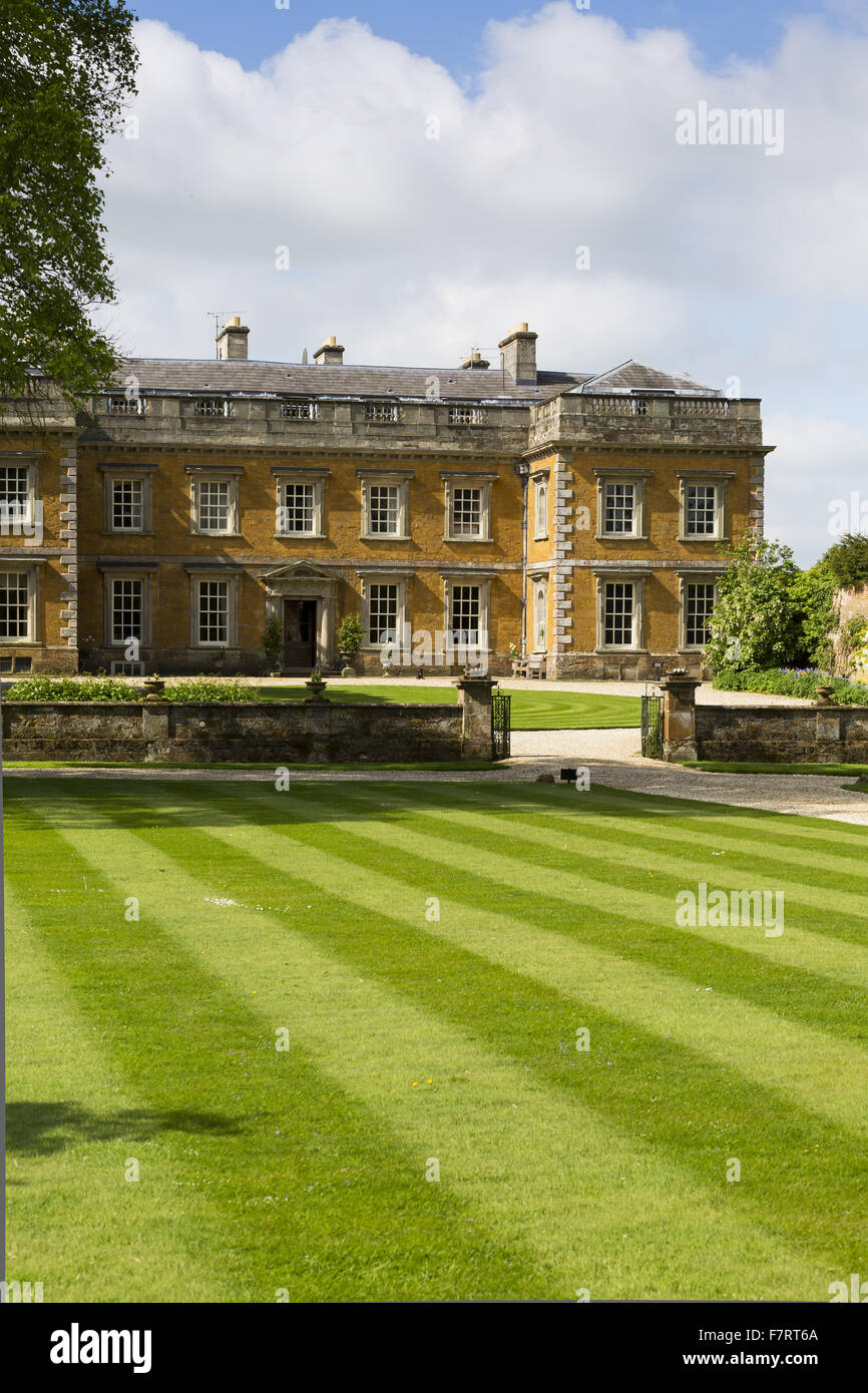 Farnborough Hall, Warwickshire. Farnborough Hall is a honey-coloured ...