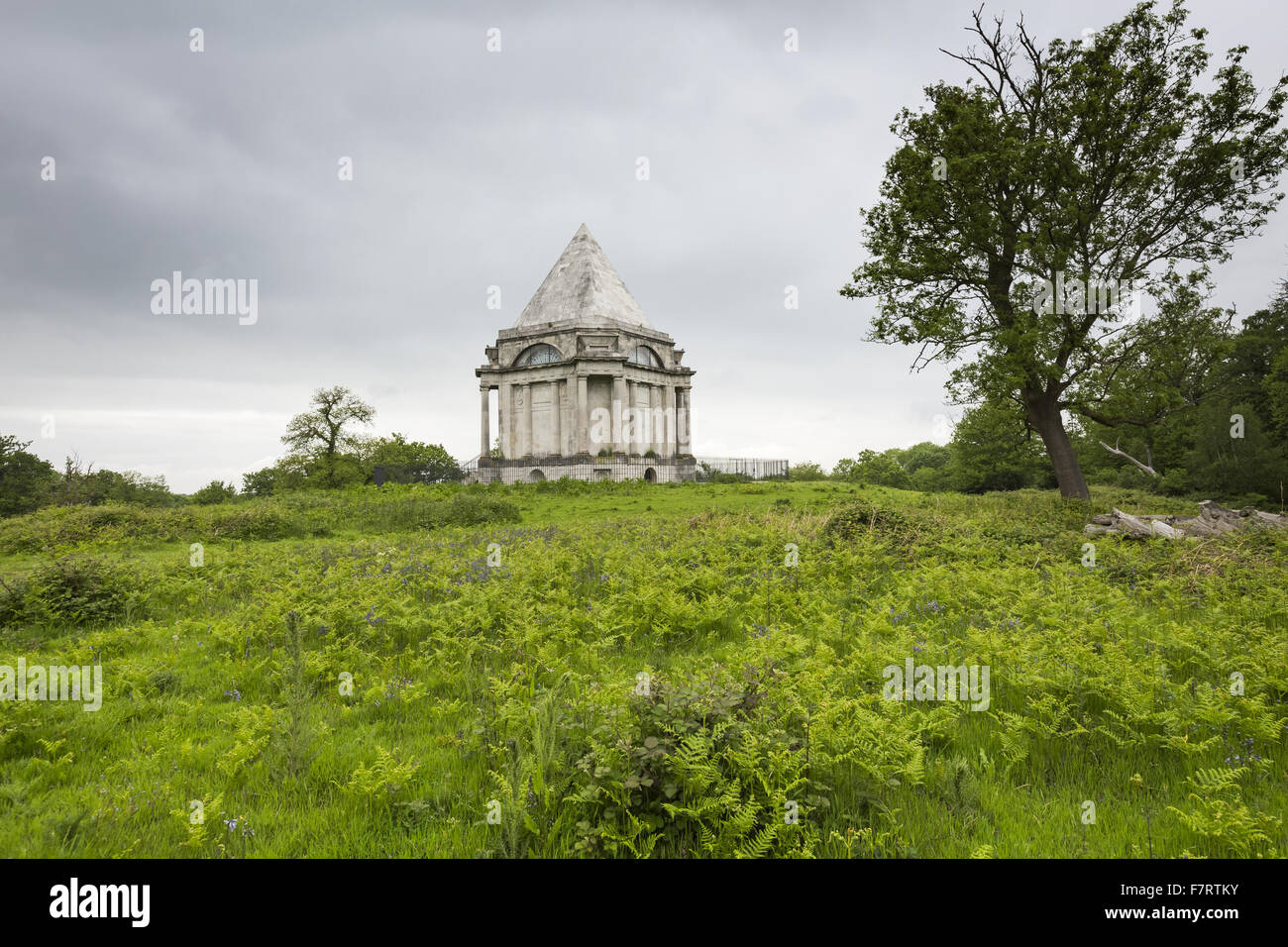Cobham wood and mausoleum hi-res stock photography and images - Alamy