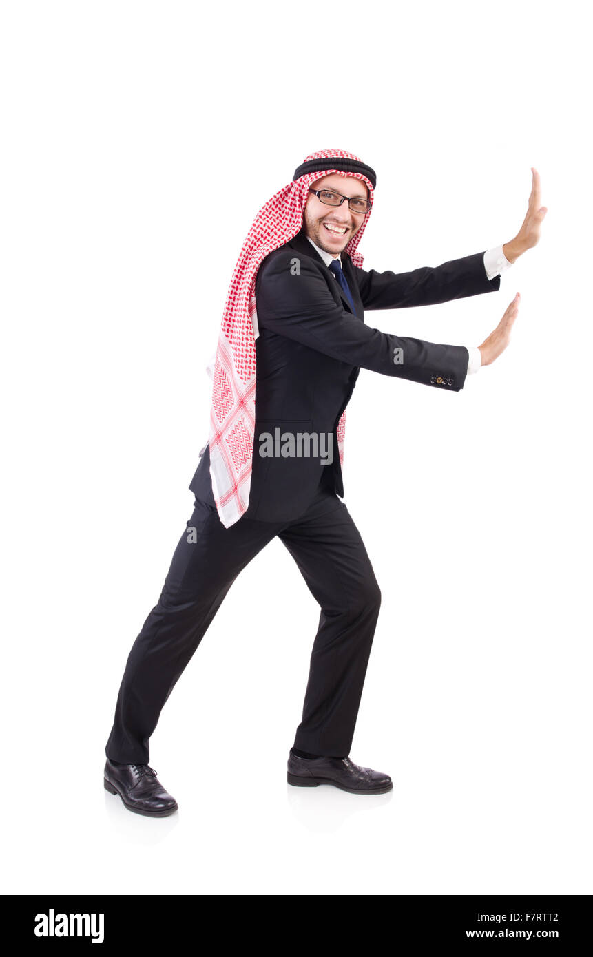Young arab man in traditional Cut Out Stock Images & Pictures - Alamy