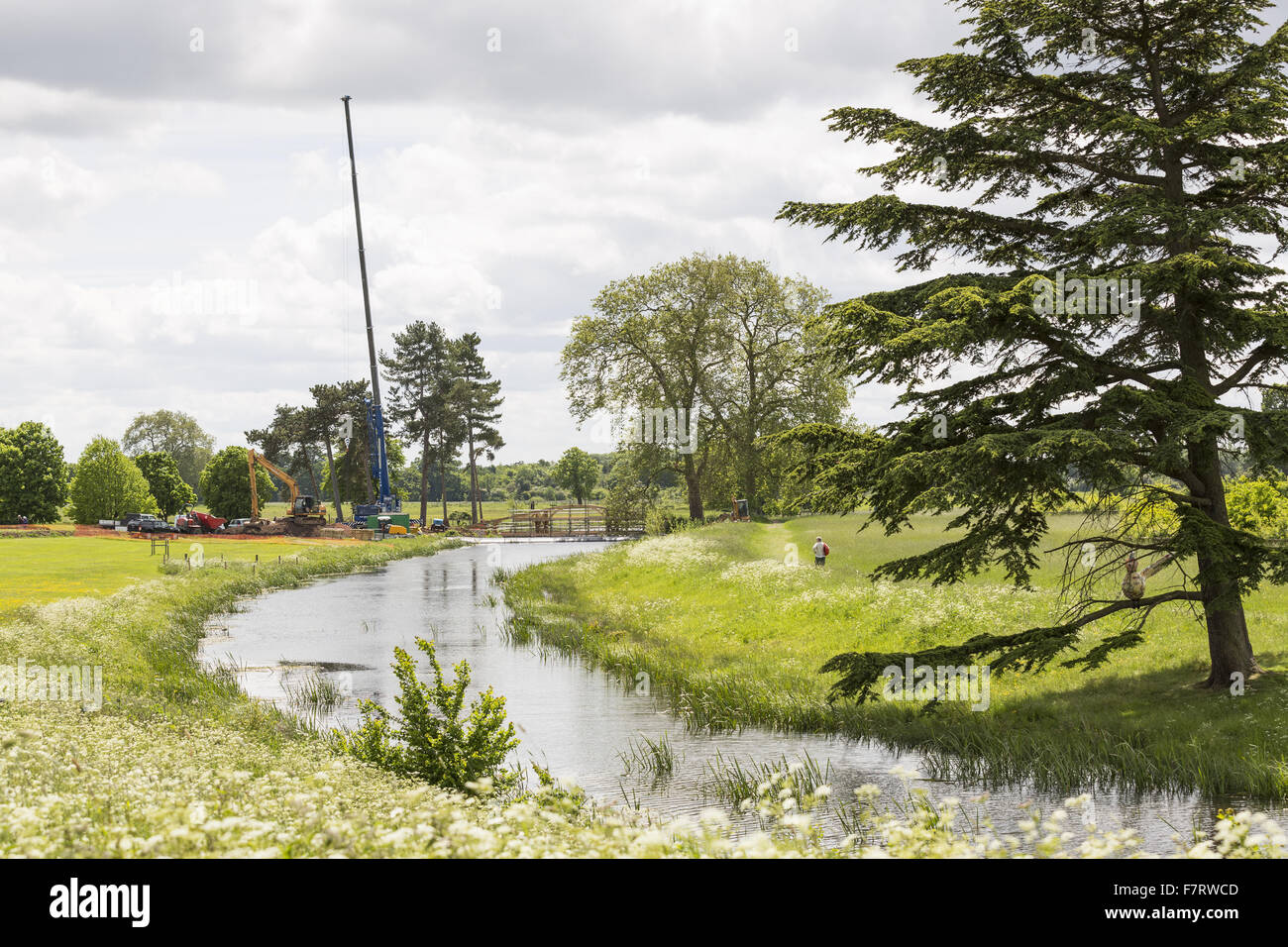 Croome, Worcestershire. A secret wartime airbase, now a visitor centre ...