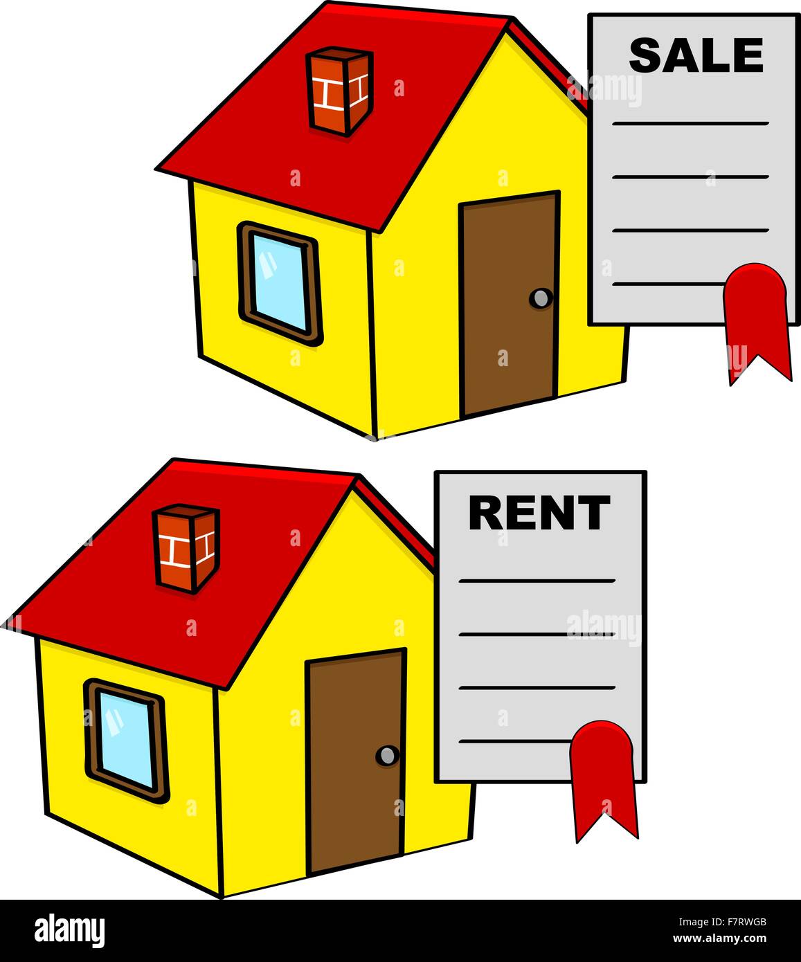 Real estate rights Stock Vector Images - Alamy