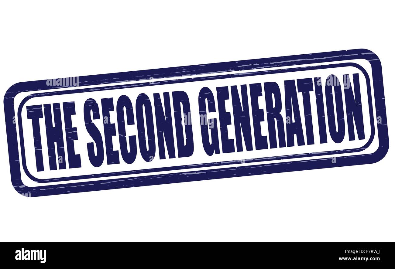 The second generation Stock Vector Image & Art - Alamy