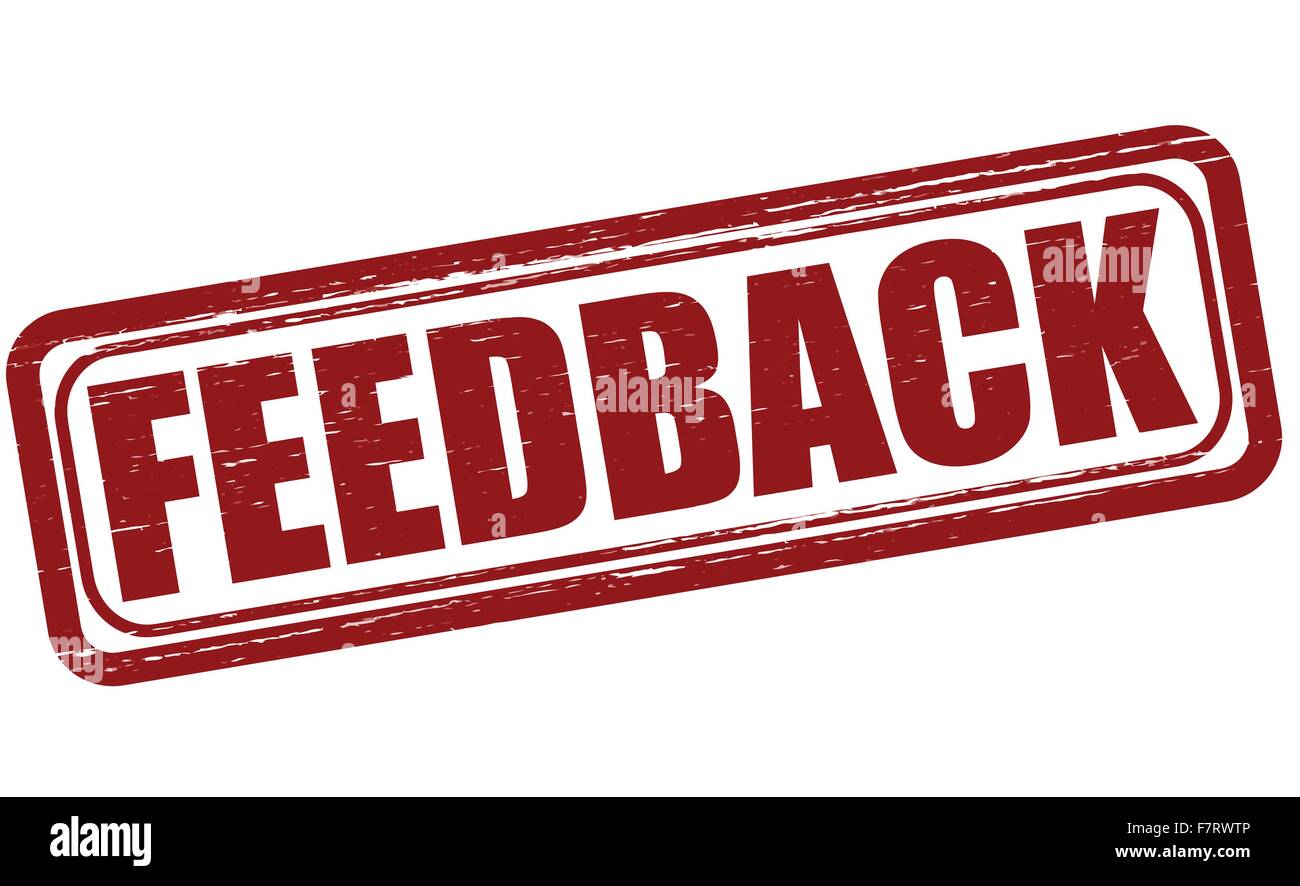 Feedback stamp Stock Vector Images - Alamy