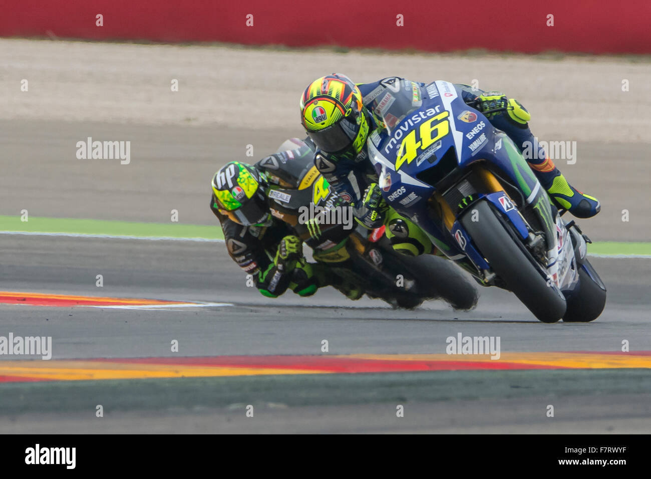 Valentino ROSSI. Movistar Yamaha MotoGP. Grand Prix Movistar of Aragón ...