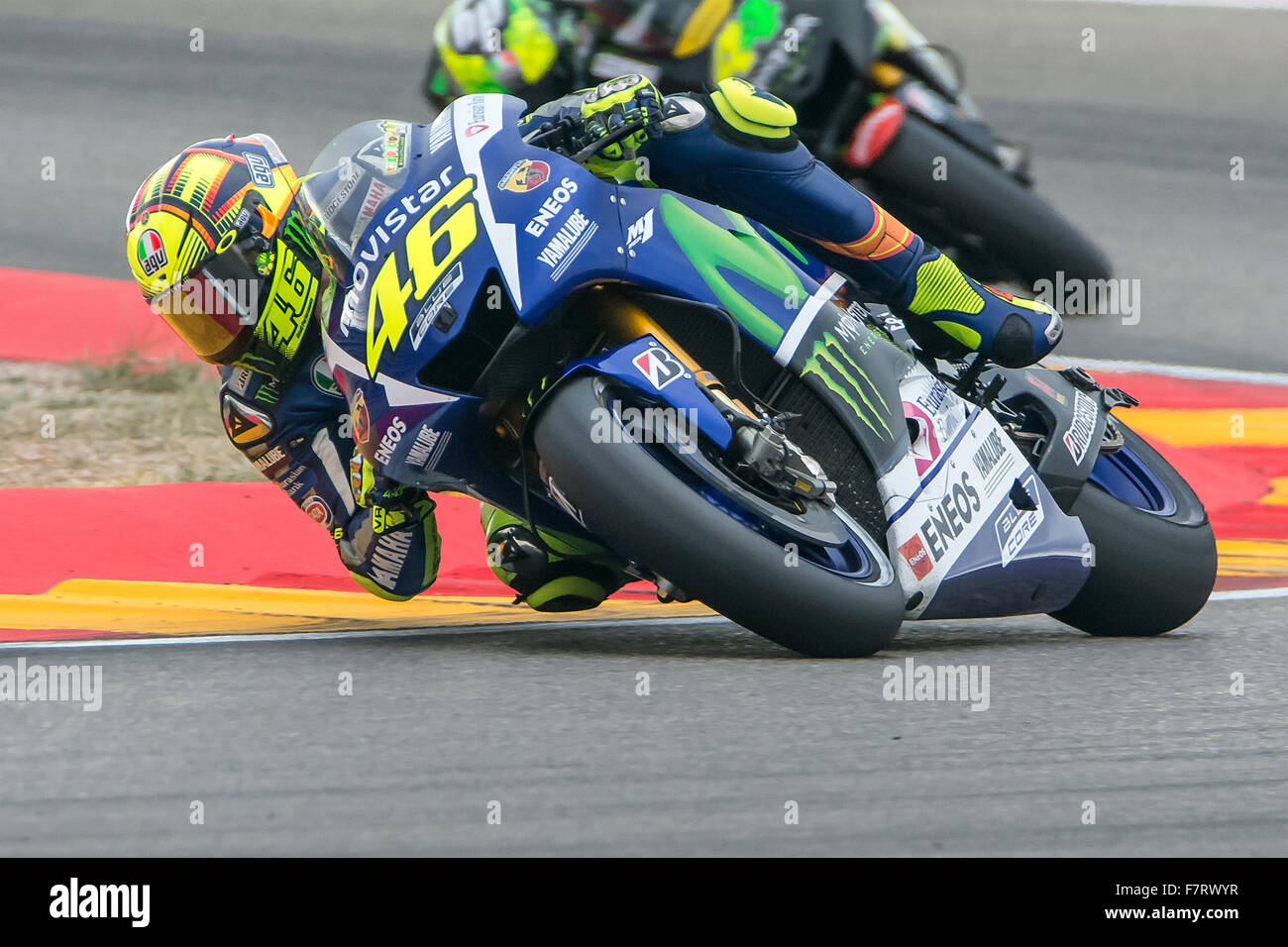Valentino ROSSI. Movistar Yamaha MotoGP. Grand Prix Movistar of Aragón ...