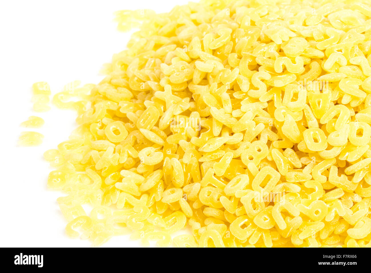 the alphabet pasta Stock Photo - Alamy