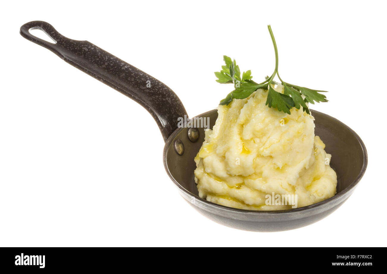 mashed potatoes in roasted pan Stock Photo - Alamy
