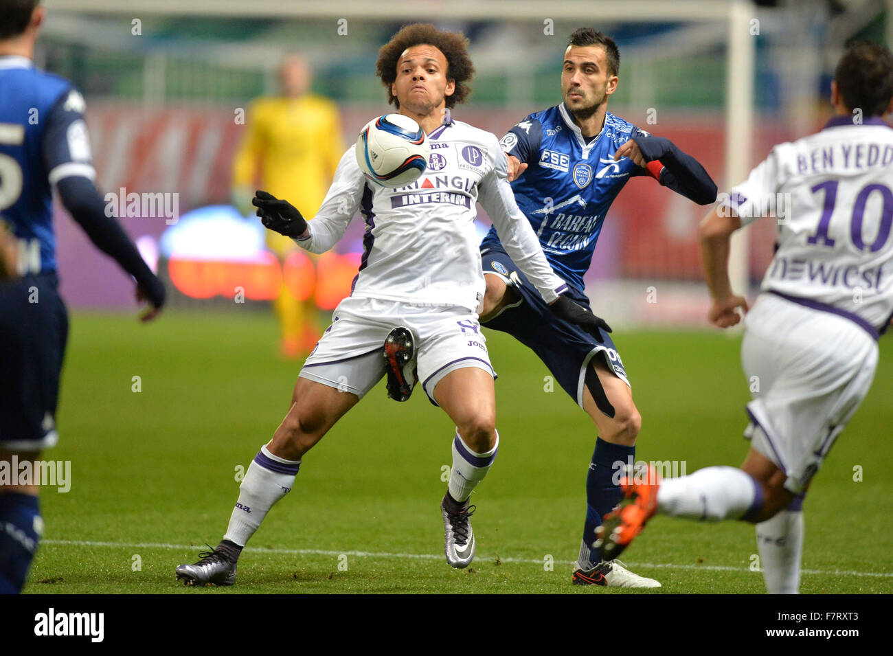 Troyes, France. 02nd Dec, 2015. French League 1 football. Troyes AC ...