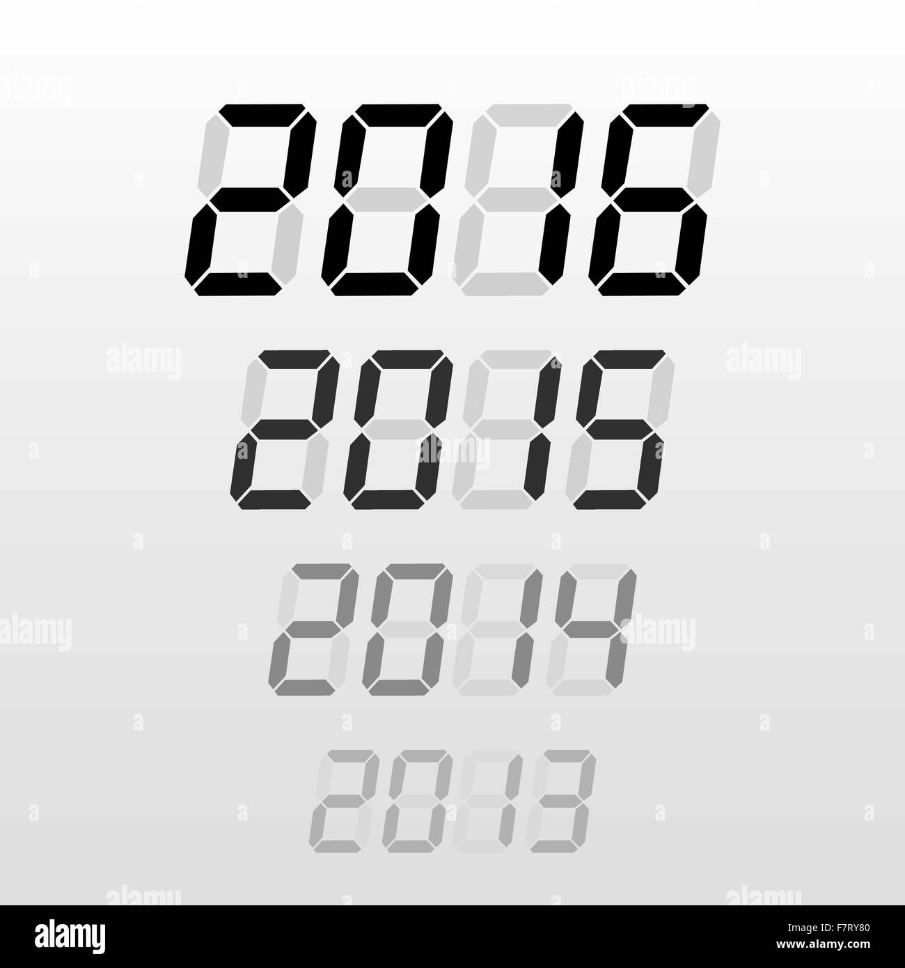 Digital years time icon Stock Vector Image & Art - Alamy