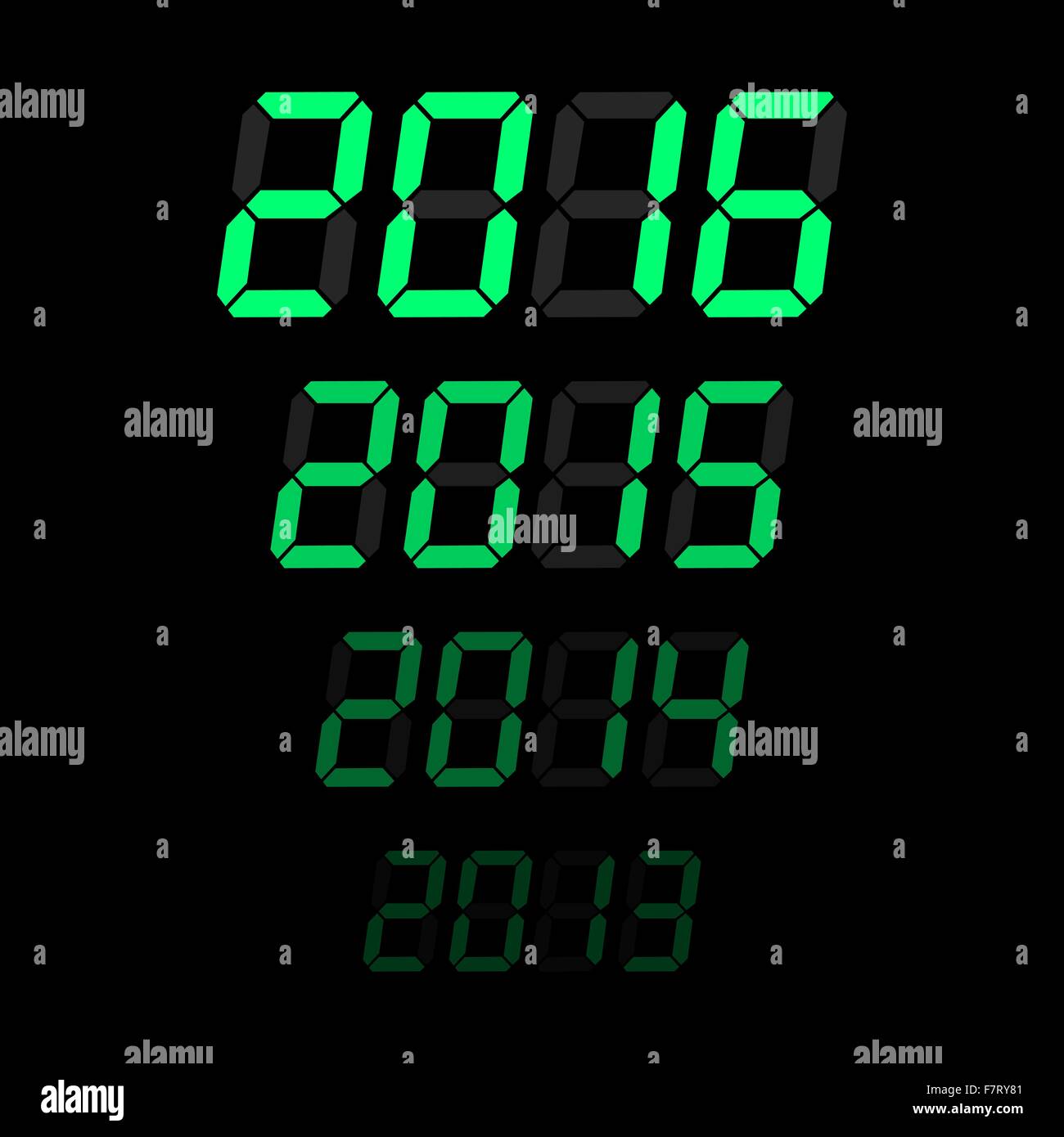 2014 Stock Vector Images - Alamy