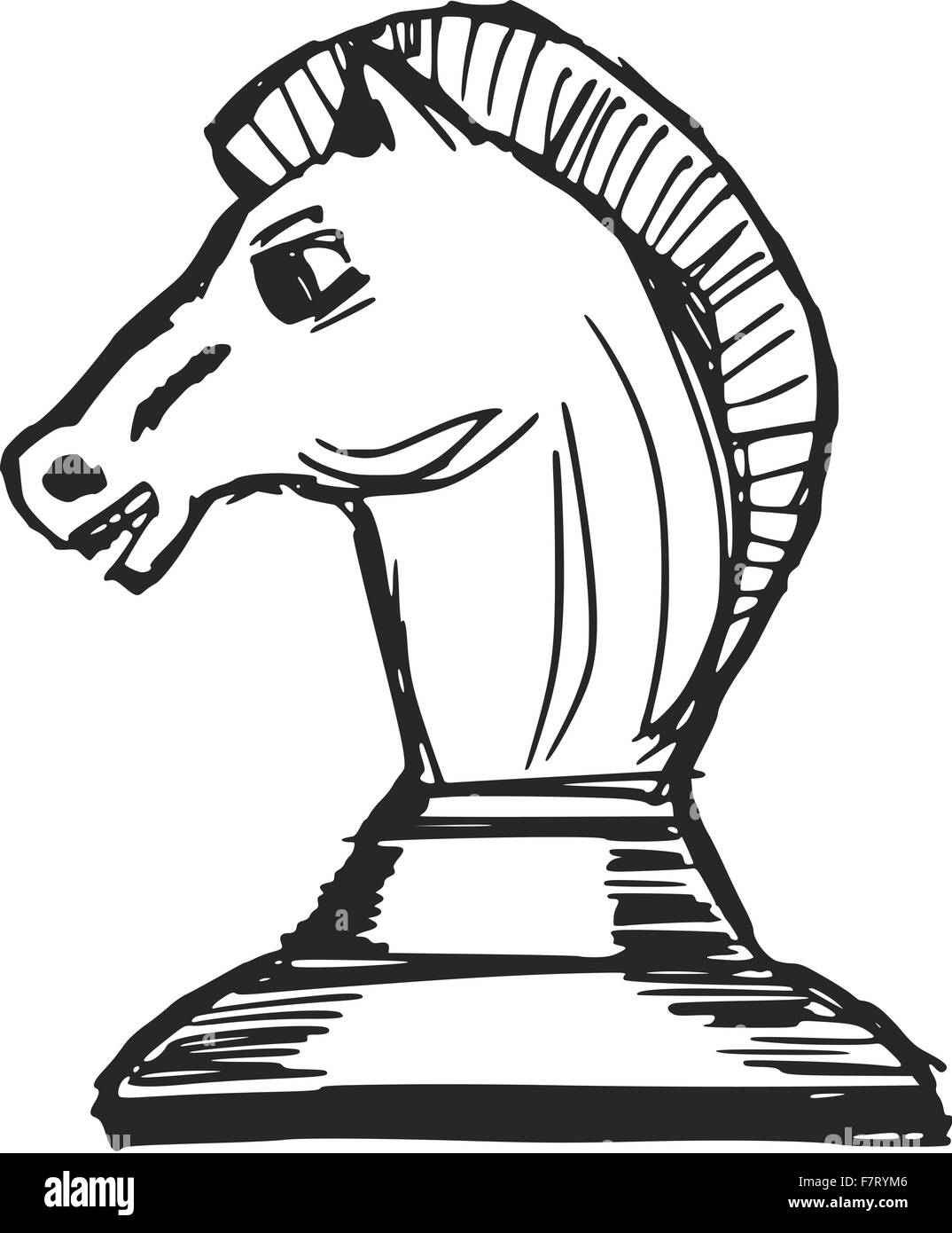 Statue medieval knight Stock Vector Images - Alamy