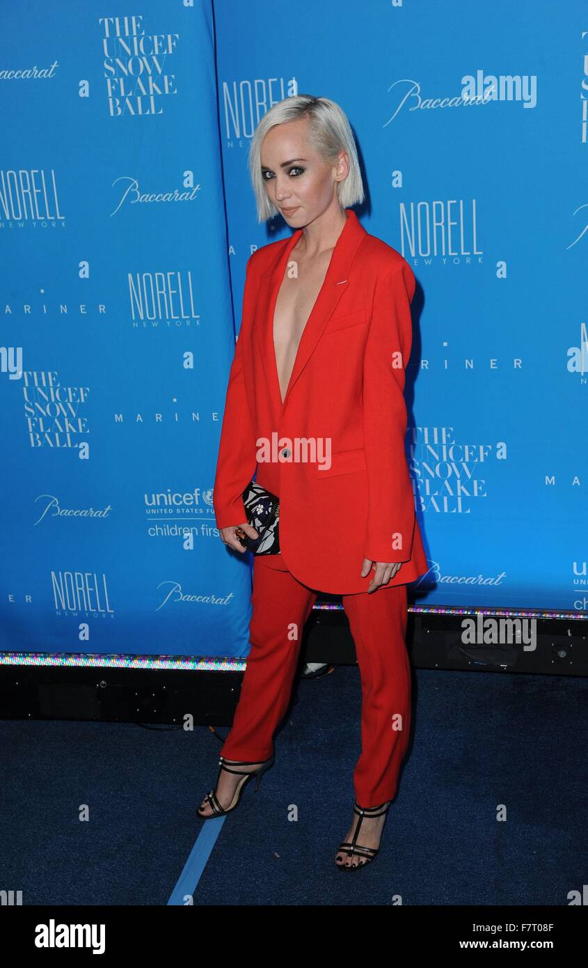 New York, NY, USA. 1st Dec, 2015. Caitlin Moe at arrivals for 11th ...