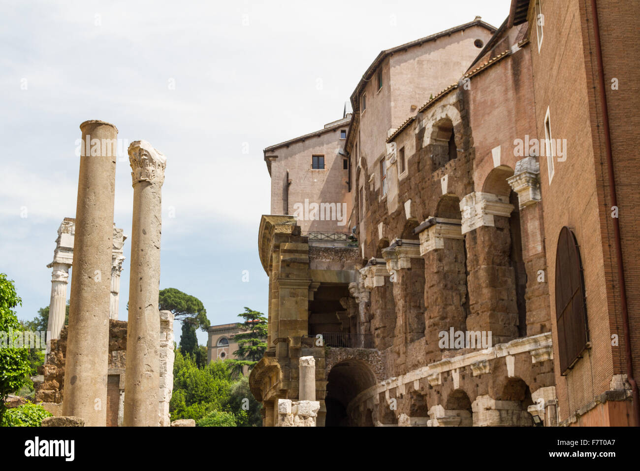 The Theater of Marcellus Stock Photo - Alamy