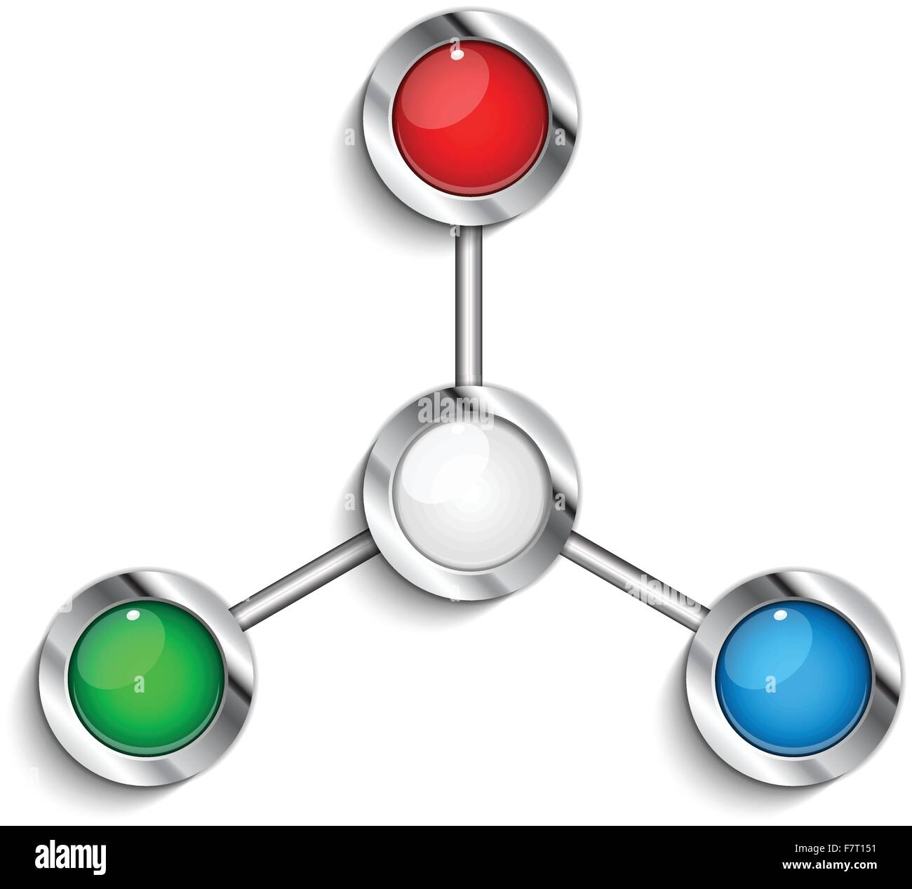 Connection Dots Colorful Circles Stock Vector Image & Art - Alamy