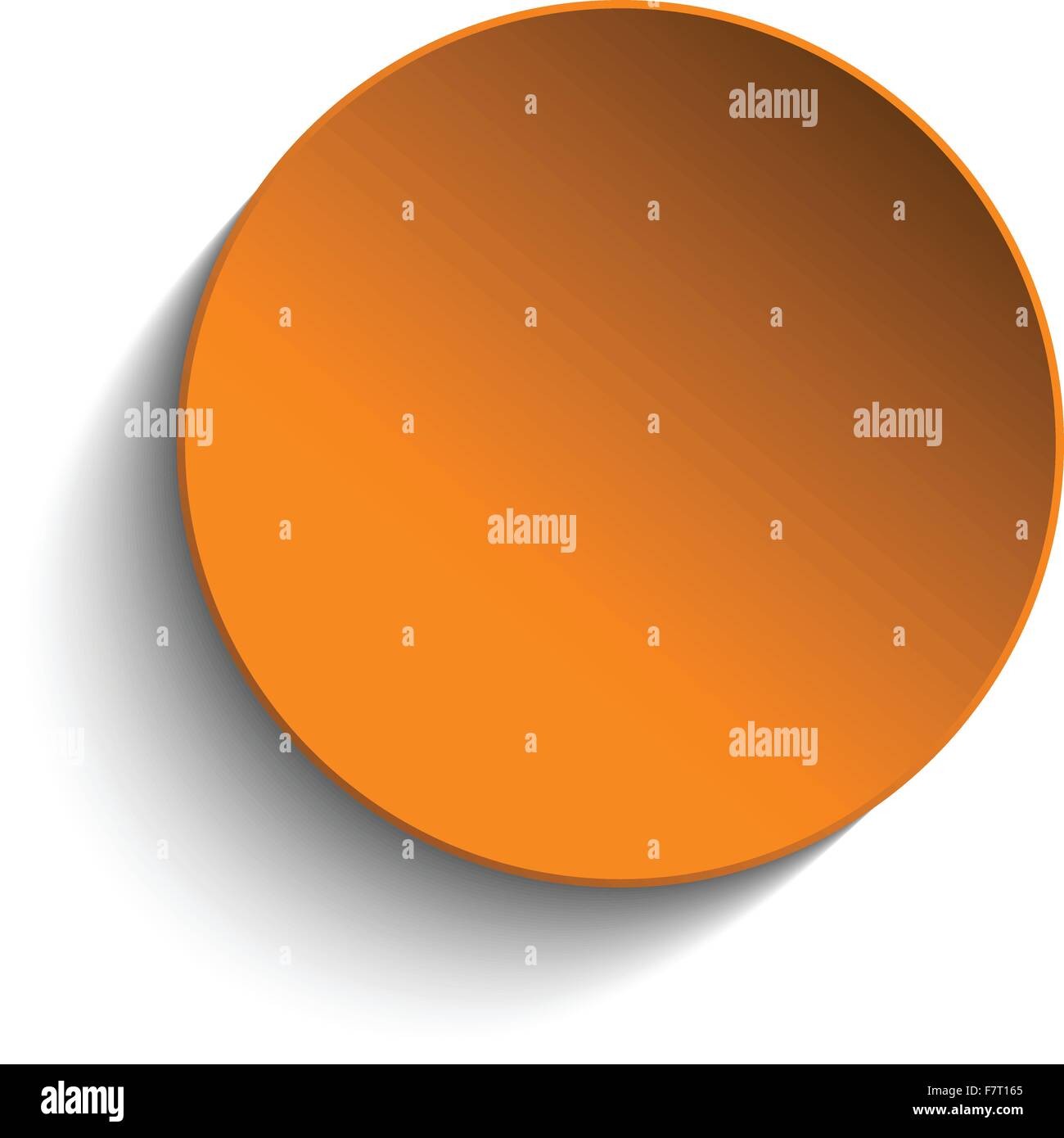 Orange red button on Stock Vector Images - Alamy