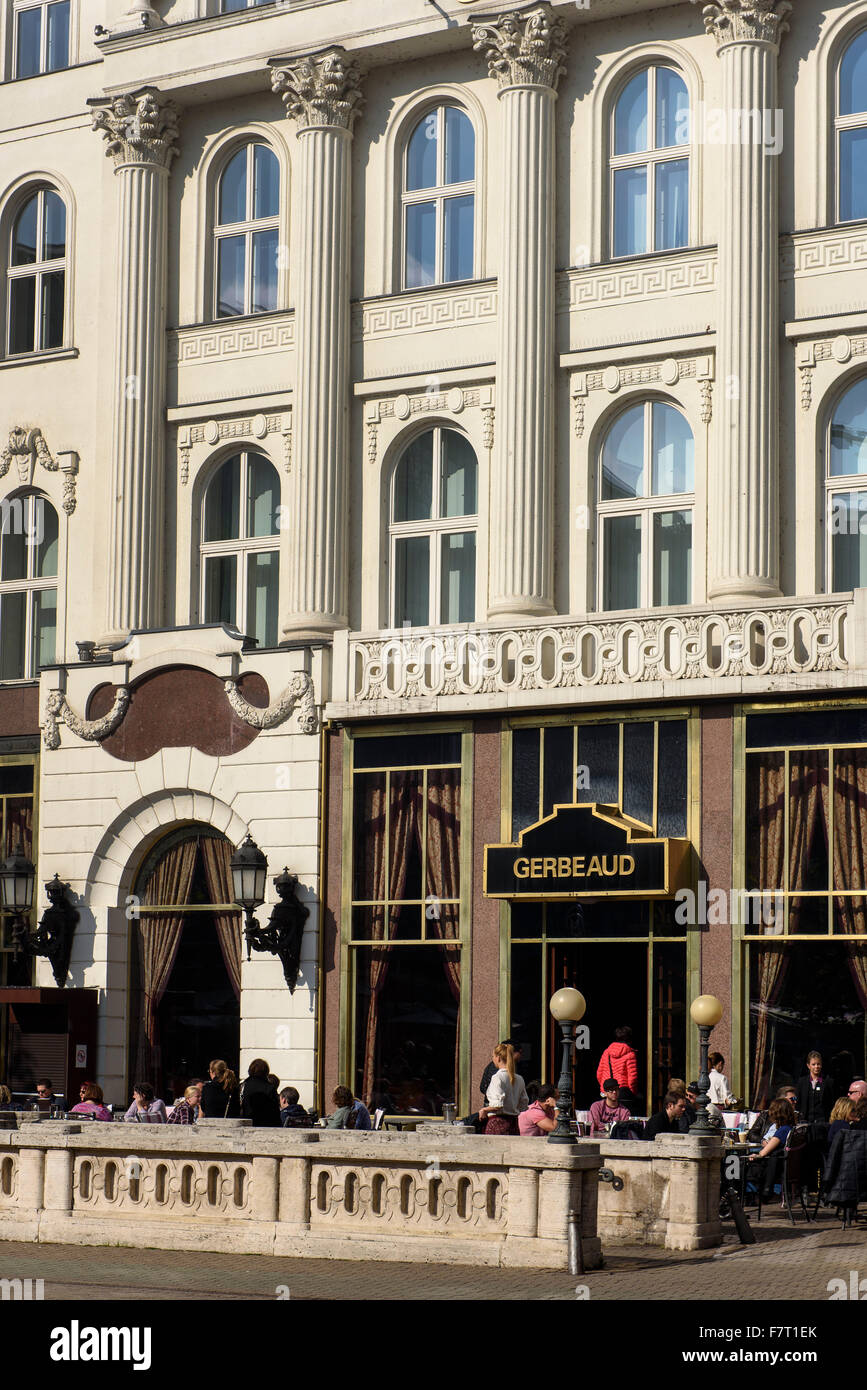 Cafe gerbeaud budapest hi-res stock photography and images - Alamy