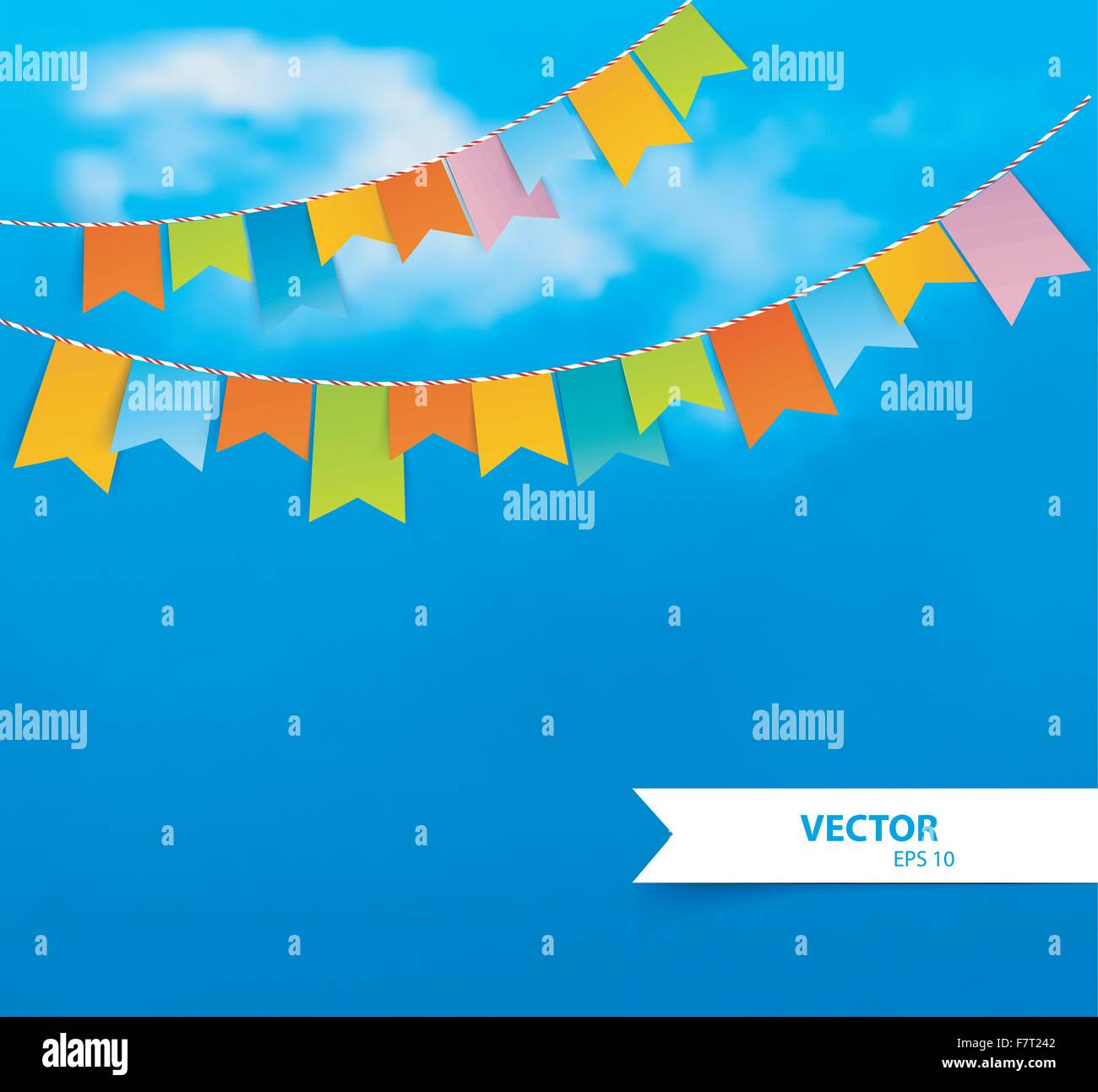 Triangle flags hi-res stock photography and images - Alamy