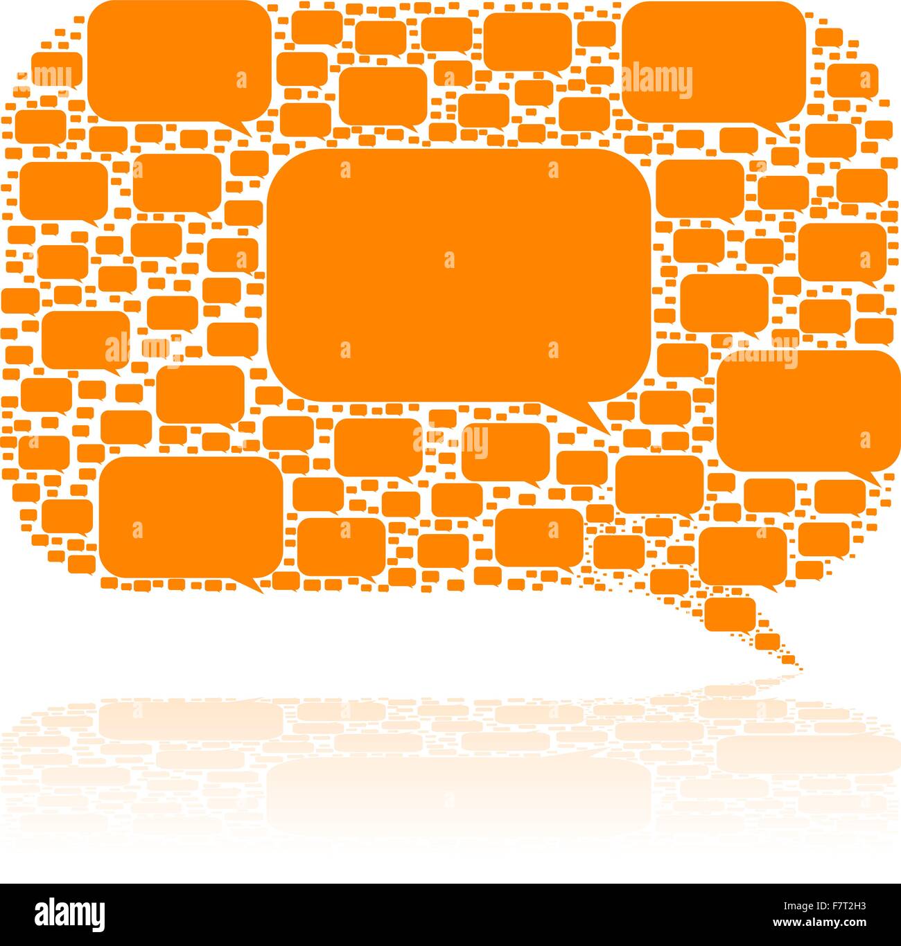 Small talk concept Stock Vector Images - Alamy