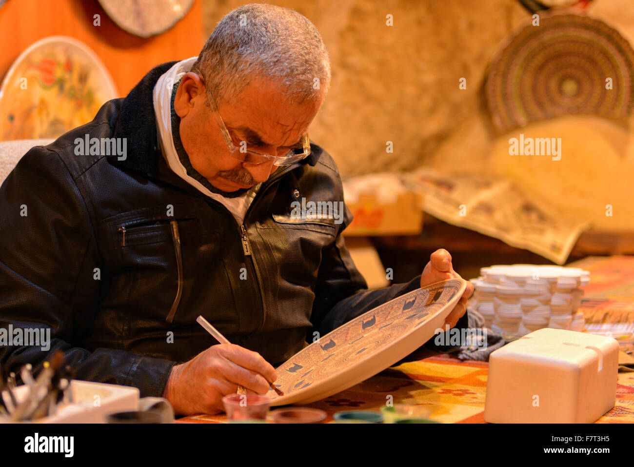 Pottery Artist in Cappadocia, Turkey Stock Photo - Alamy