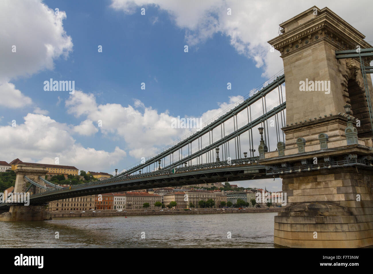 Chain Bridge of Budapest, Hungary Stock Photo - Alamy