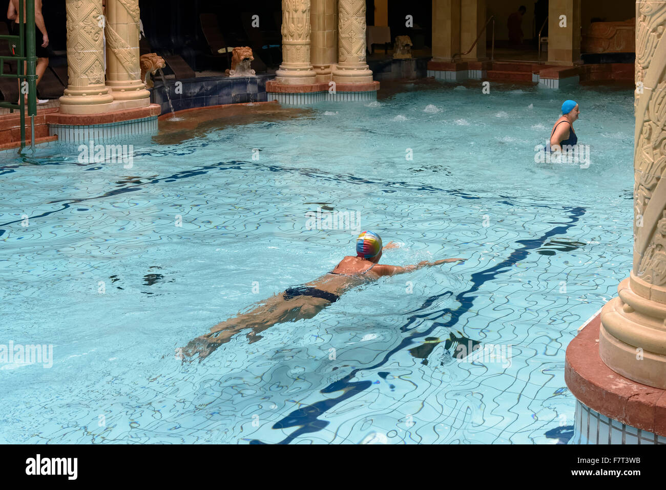 art Nouveau thermal bath Gelert-Bath Gellért fürdö, Kelenhegyi út 4 ...