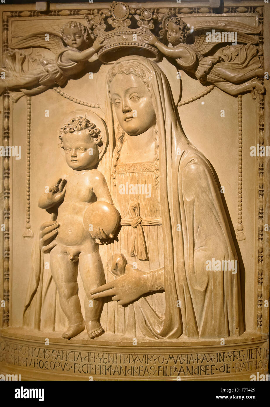 Madonna by András Bárthory 1526 in the National Gallery Magyar Nemzeti ...