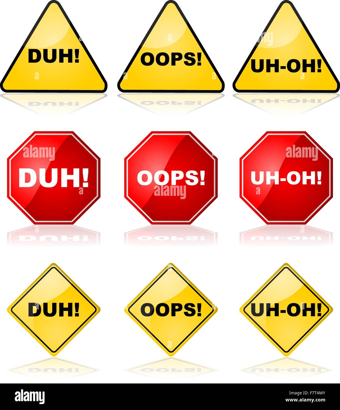 Duh vector hi-res stock photography and images - Alamy